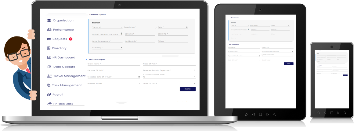 Travel Management Software | HR Software - RapidHR
