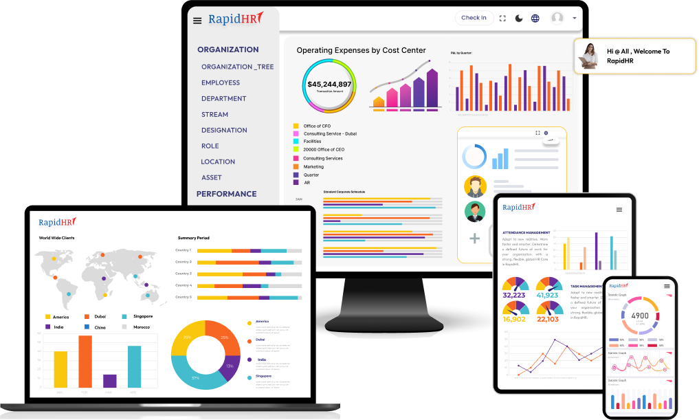 HRMS and Payroll Software | AI Enabled HR Software - RapidHR